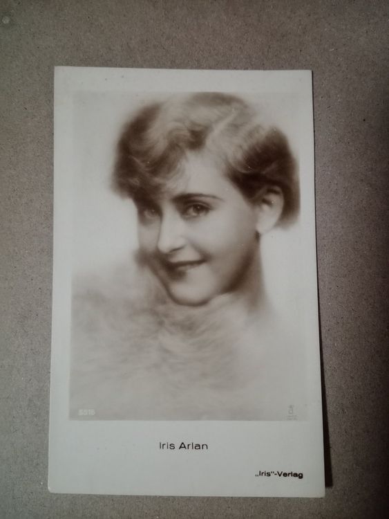 Ak Film Actress Schauspielerin Iris Arlan (Gebraucht) in Küttigen für ...