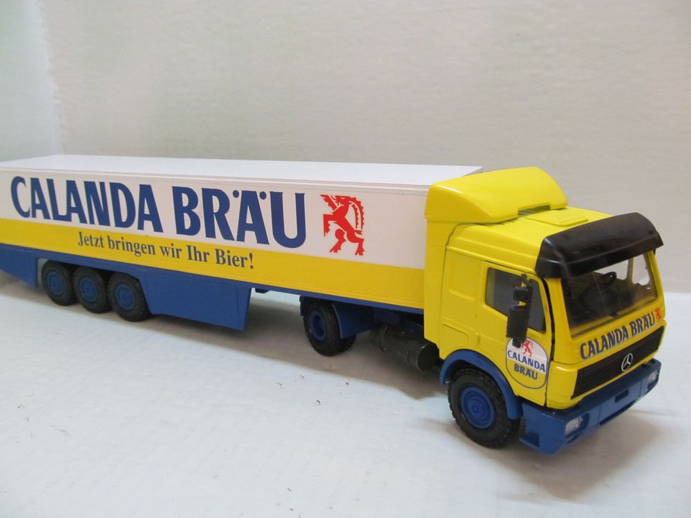 MERCEDES BENZ LKW CALANDA BRÄU NZG 1:43 VOLLMETAL | Kaufen auf Ricardo