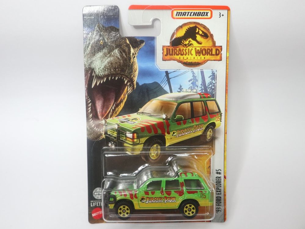 Matchbox Jurassic Park 1993 Ford Explorer Jurassic World | Kaufen auf ...