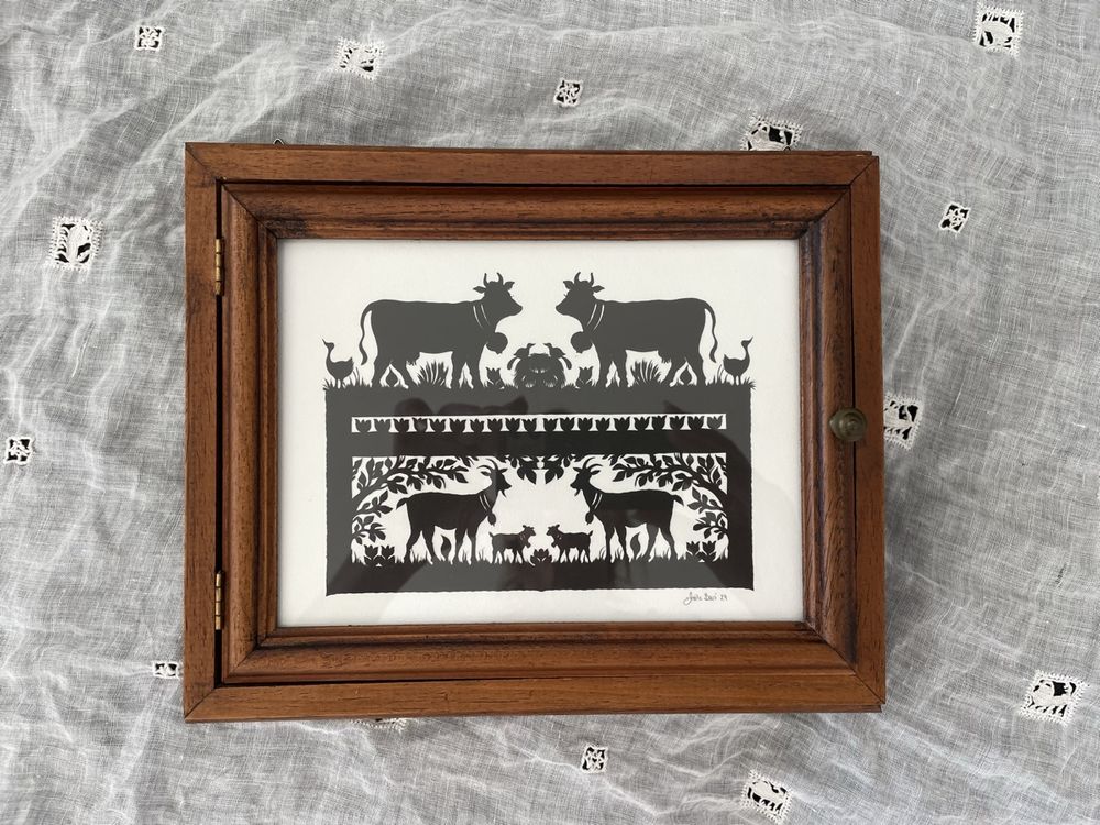 Scherenschnitt (Neu (gemäss Beschreibung)) in Konolfingen für CHF 75 – mit Lieferung auf Ricardo ...