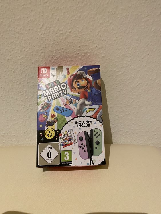 Weinachtsaktion/Super Mario Party + Joy-Cons Set Switch Neu (Neu und ...