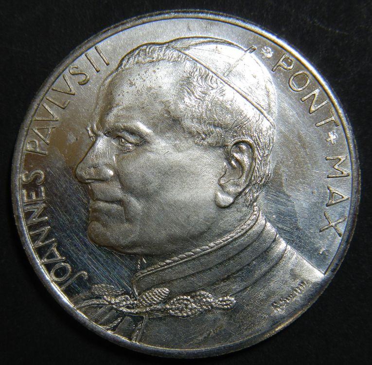 Vatikan * Medaille Papst Pont Max Johannes Paulus II (Gebraucht) in ...