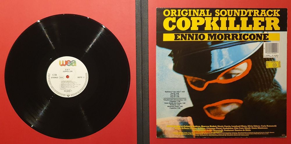 Schallplatte (O.S.T.) 🔥Ennio Morricone - Copkiller (1983)🔥 (Gebraucht) in Illnau für CHF 20.5 ...