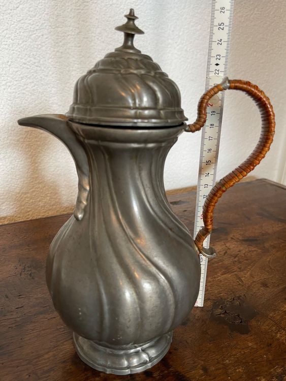 Zinnkanne, antik | Kaufen auf Ricardo