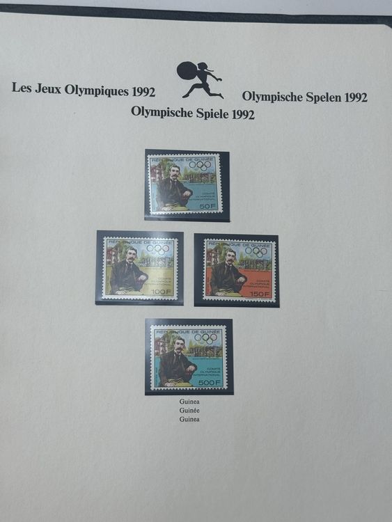 Briefmarken Olympiade 1992 | Kaufen auf Ricardo