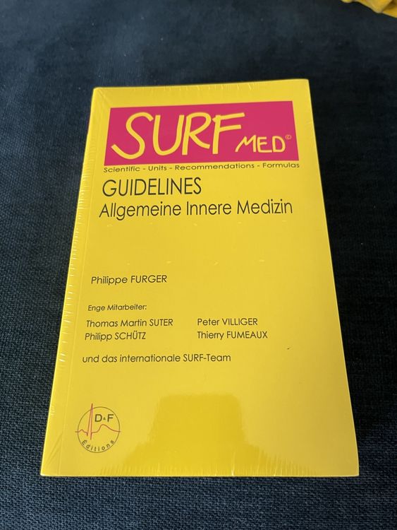 SurfMed (Neu und originalverpackt) in Herrenschwanden für CHF 100 – mit Lieferung auf Ricardo kaufen
