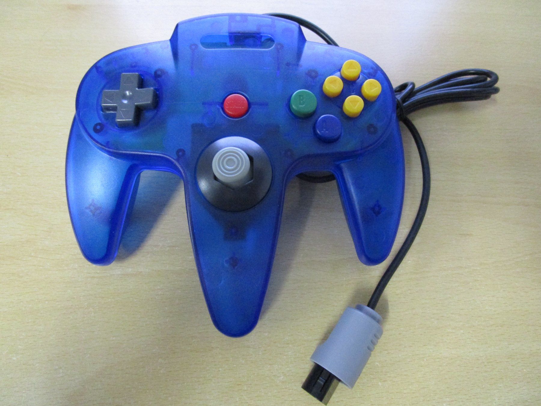 Nintendo 64 Controller - Farbe clear blue- Neuware - N64 Pad (Neu ...