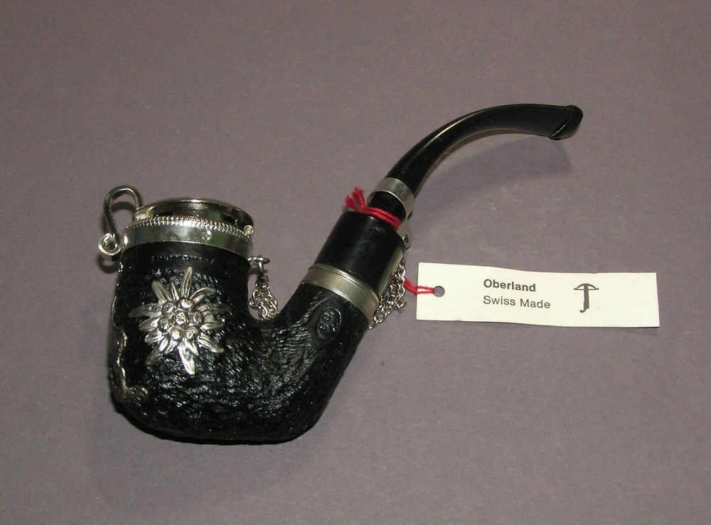 SCHWEIZER TABAKPEIFE B.B.K. BAUERNPFEIFE JÄGERPFEIFE (Neu (gemäss ...