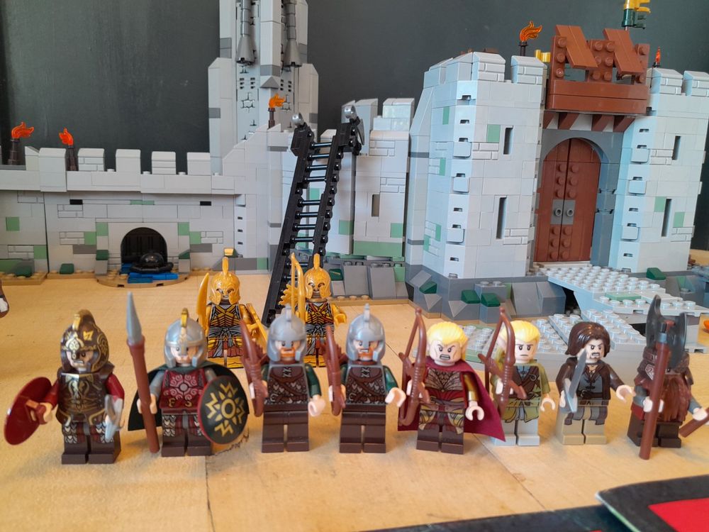 Lego 9474 9471 Herr der Ringe Lord Rings Rohan Helms Klamm | Kaufen auf ...