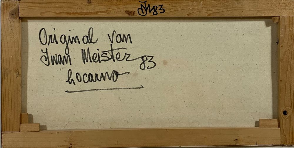 Ivan Meister Toscana mit Dorfansicht Gemälde | Kaufen auf Ricardo Ivan Meister Toscana mit Dorfansicht Gemälde | Kaufen auf Ricardo