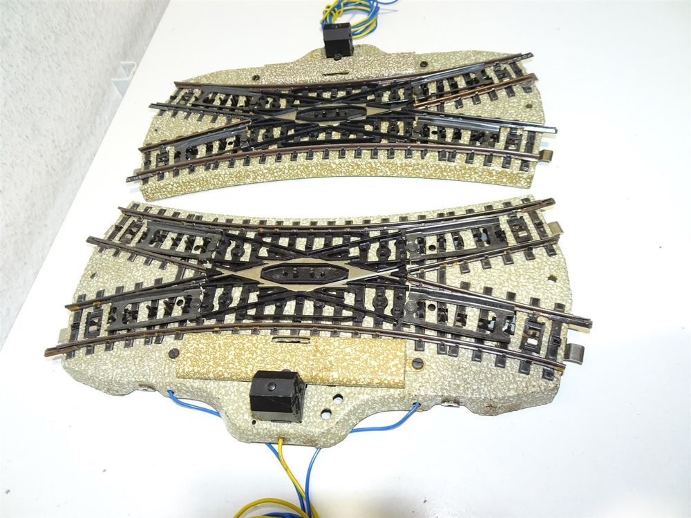 2 Märklin M-Gleis Kreuzweichen HO 5128 | Kaufen auf Ricardo