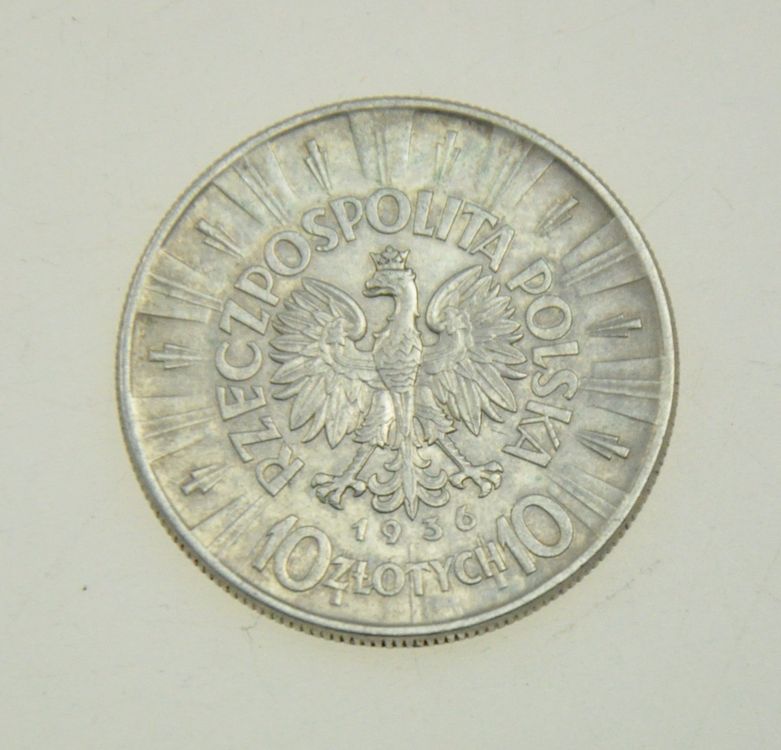 Polen 10 Zlotych 1936, Silbermünze | Kaufen auf Ricardo