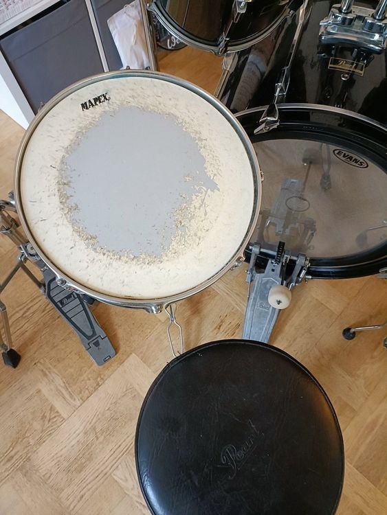 Schlagzeug Pearl Export schwarz Kompletset (Gebraucht) in Wettingen für ...