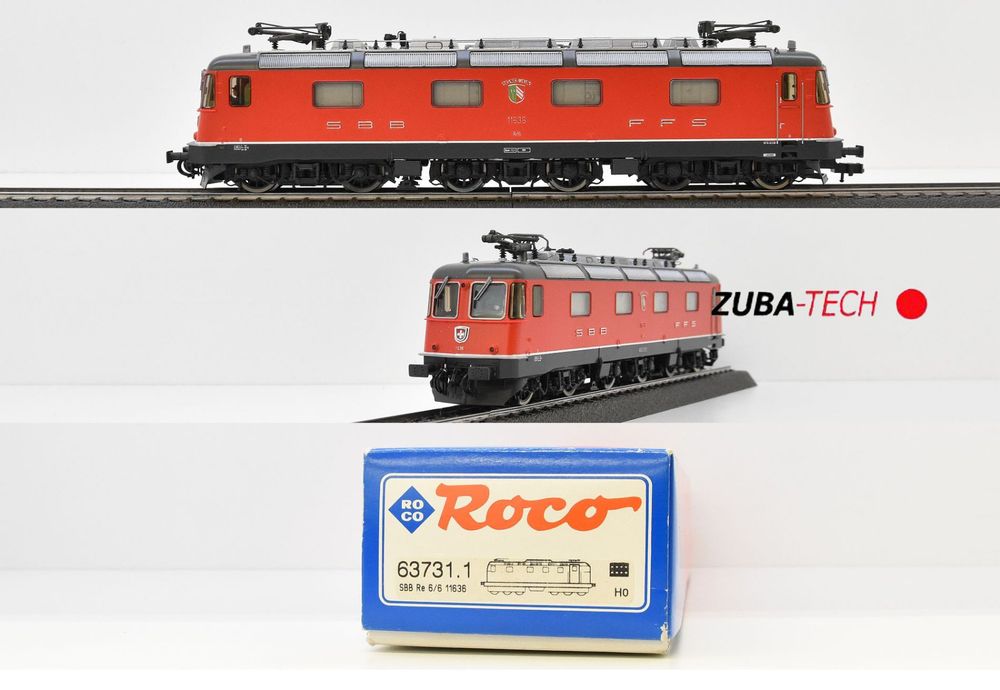Roco 63731.1 E-Lok Re 6/6 Digital SBB H0 GS Analog mit OVP (Gebraucht ...