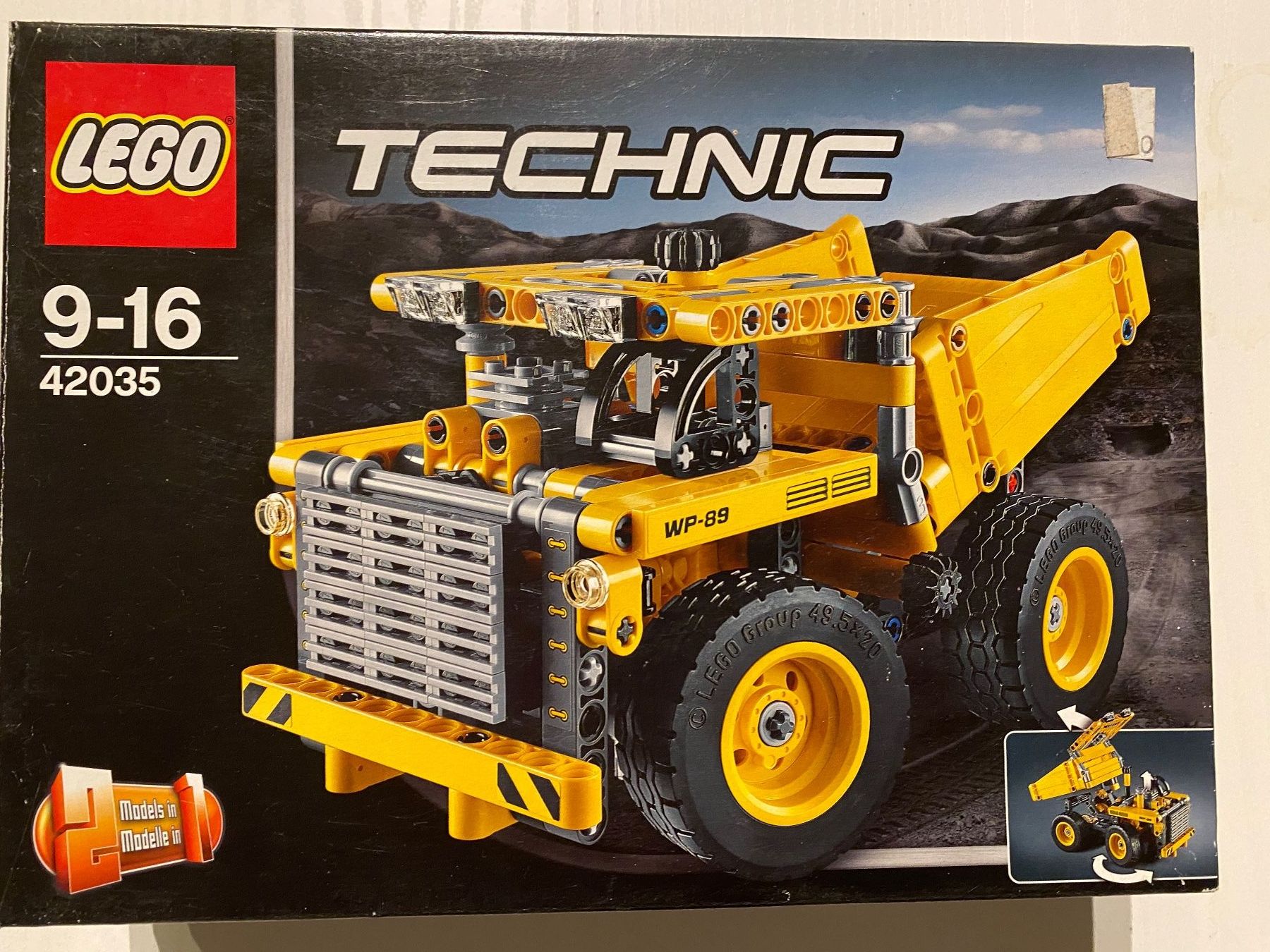 LEGO Technic 42035 Minen-Muldenkipper - Top Zustand! (Gebraucht) in ...