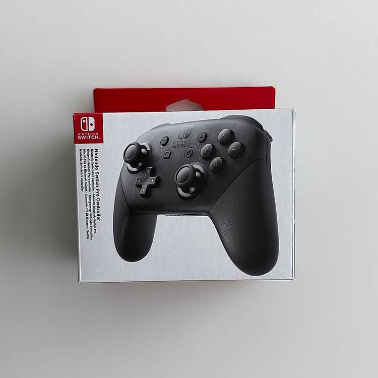 Nintendo Switch Pro Controller (inkl. Ladekabel und OVP) (Gebraucht) in ...