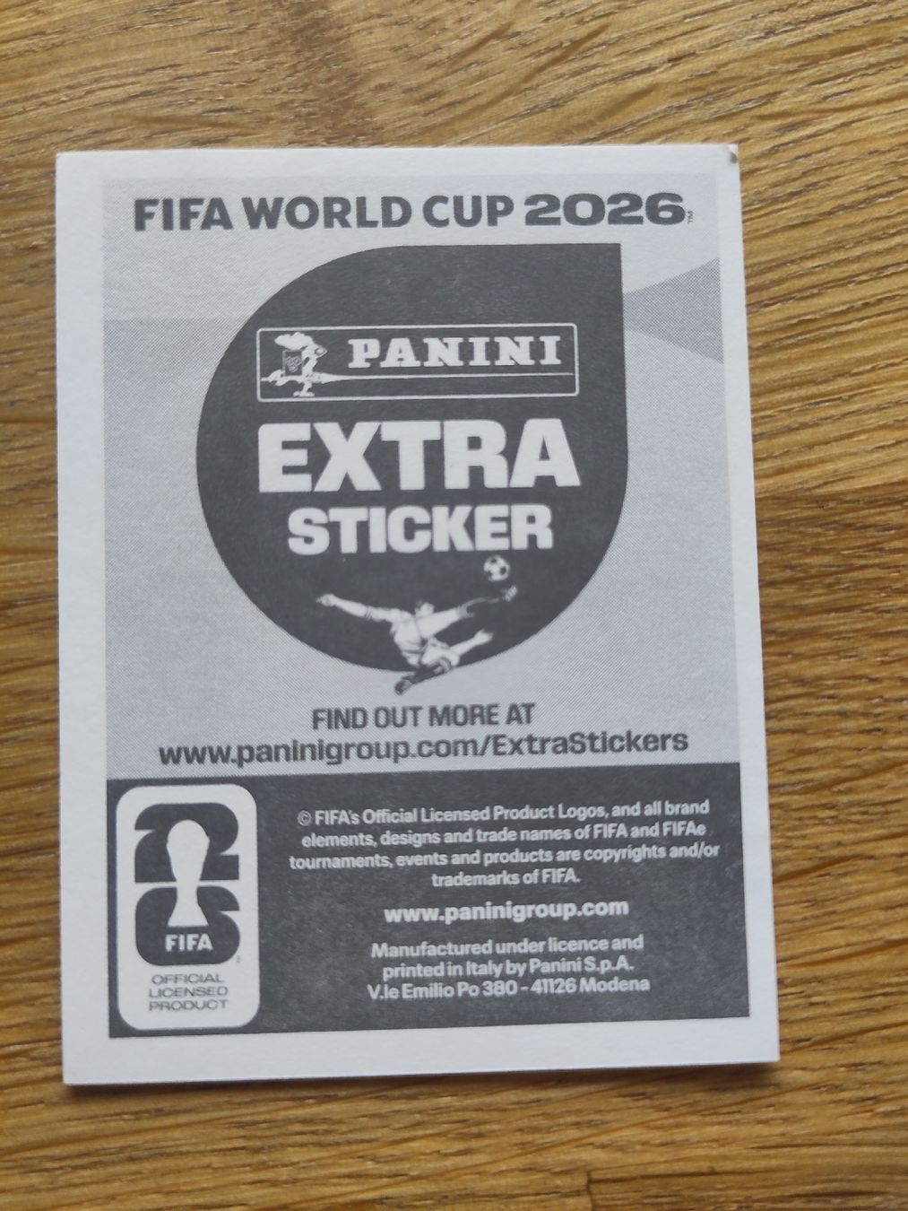 Panini WM 2026 Extra Sticker Florian Wirtz - Selten! (Neu und ...