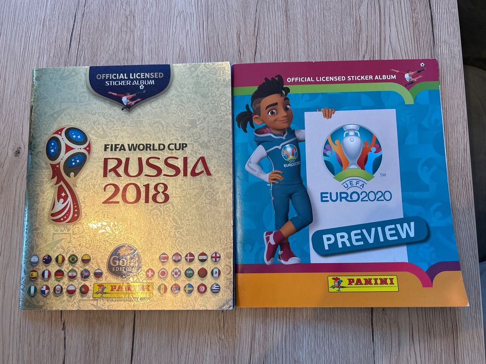 Panini WM 2018 und EM 2020 komplett | Kaufen auf Ricardo
