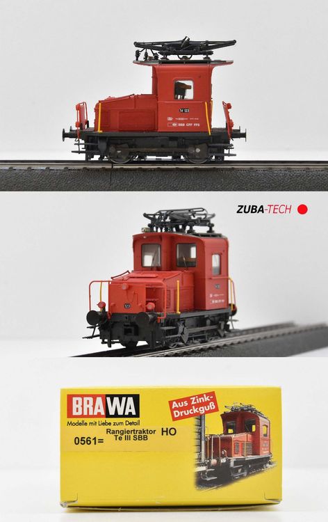 Brawa 0561 Rangierlok Te III SBB H0 GS Analog mit OVP | Kaufen auf Ricardo