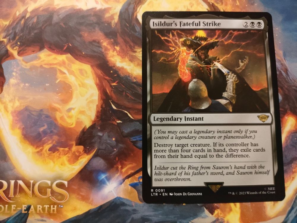 MTG - Isildur's Fateful Strike - LTR 0091 - Rare | Kaufen auf Ricardo