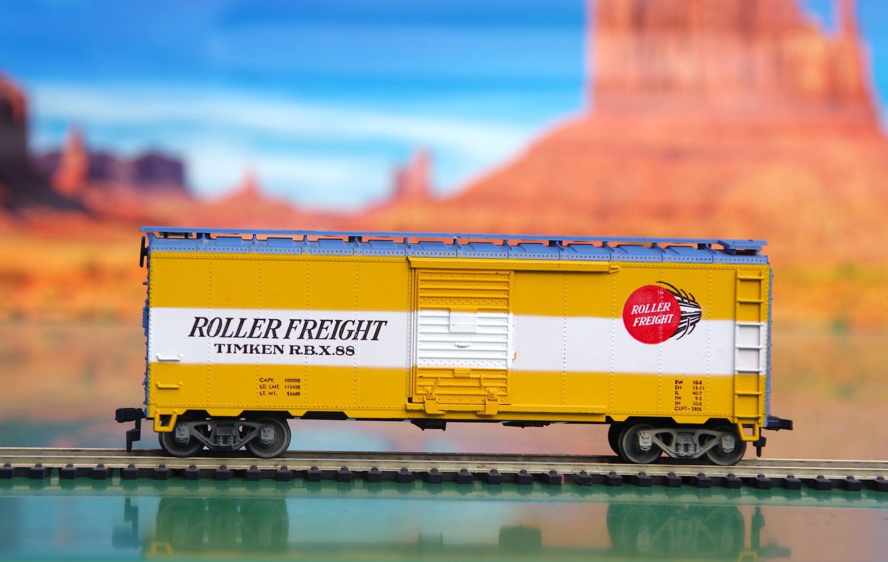 Athearn H0 Boxcar 40" Timken Roller Freight (USA) (Neu und ...