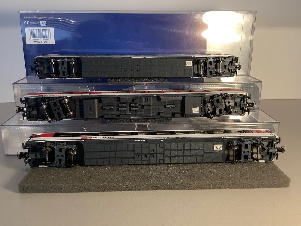 Roco 64143 SBB : 3-teilig EC Set ( Apm, Bpm, WRm 61 ) ICN (Gebraucht ...
