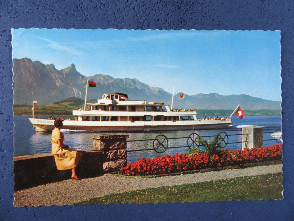 THUNERSEE MS STADT BERN KLEINER EINRISS AK BEO (Gebraucht) in Ettingen für CHF 0.95 – mit ...