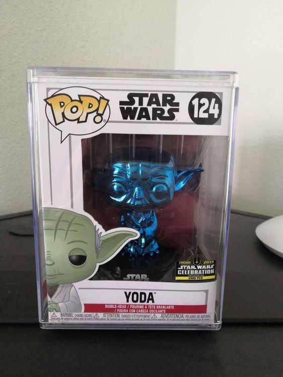 Funko Pop Star Wars Yoda Blue Chrome | Kaufen auf Ricardo