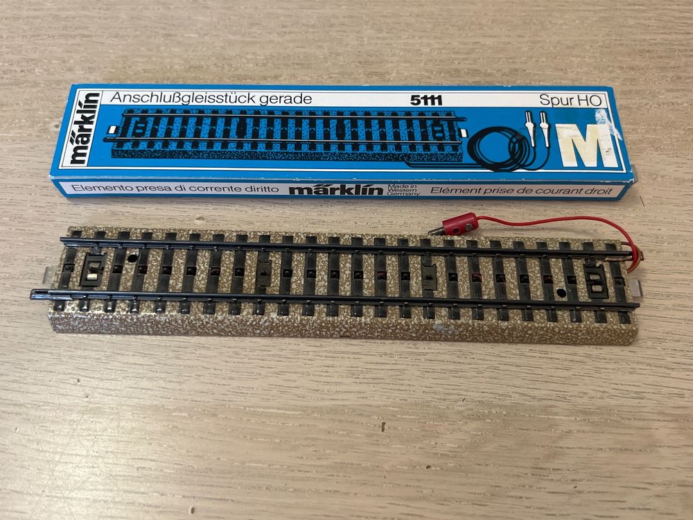 Märklin 5111 Anschlußgleis M H0 | Kaufen auf Ricardo