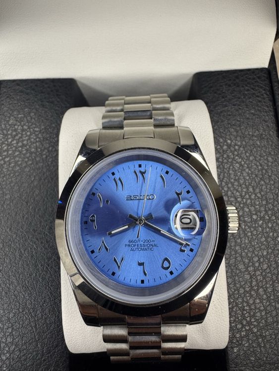 NH35 Datejust Black Arabic Dial Automatik Uhrwerk (Neu (gemäss ...