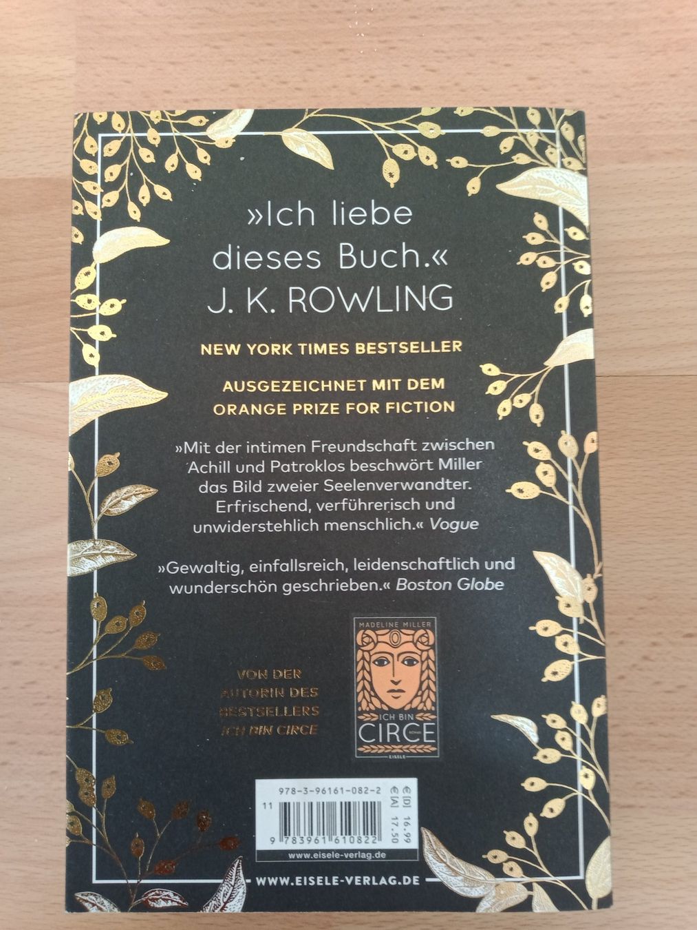 Madeline Miller Das Lied des Achill Roman Mythologie BookTok (Gebraucht ...