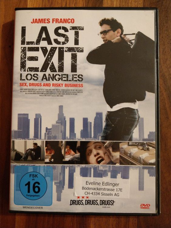 DVD - Last Exit Los Angeles / Good Time Max mit James Franco (Gebraucht ...