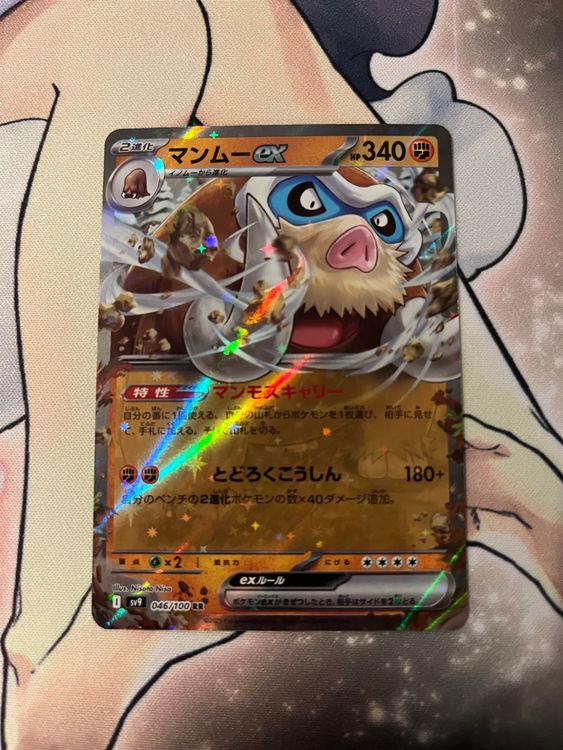 Mamoswine EX 046/100 RR SV9 Battle Partners Pokemon (Neu (gemäss ...