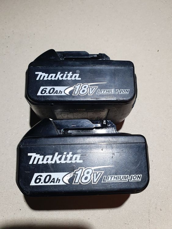 2 Makita Akkus 18V 6Ah wenig Gebraucht (Gebraucht) in Reutigen für CHF ...