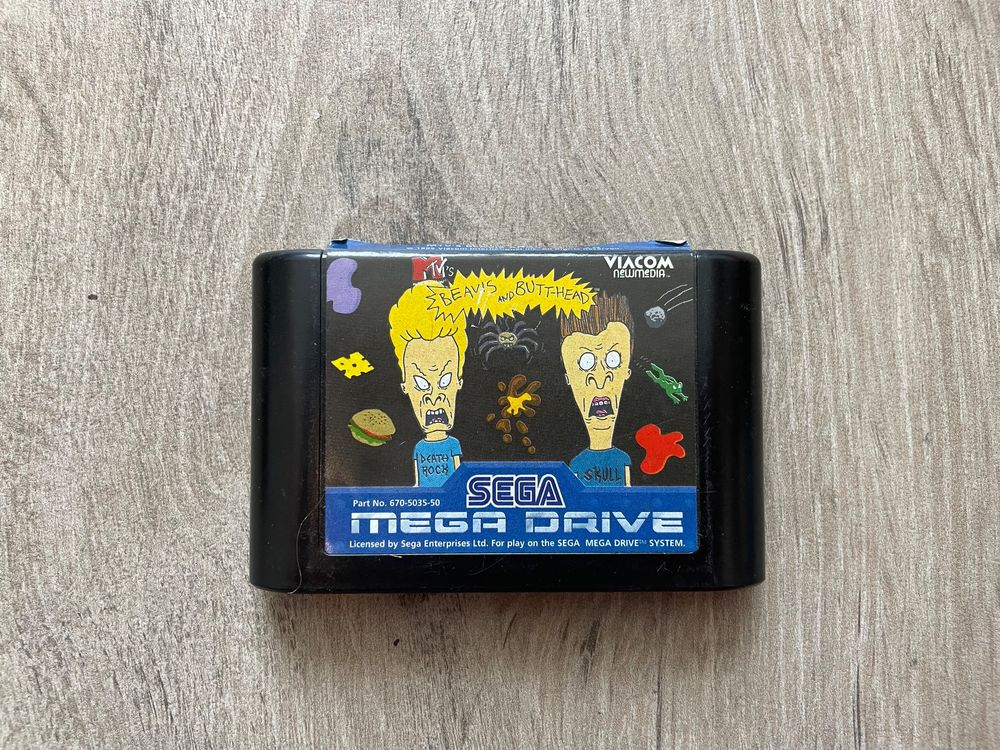 Sega Mega Drive - Beavis and Butthead | Kaufen auf Ricardo