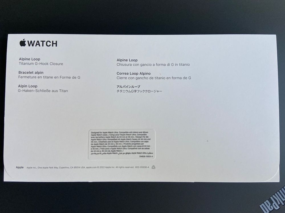 Apple Watch Ultra Alpine Loop Grün Armband Small - Neu ab 1 (Neu und ...