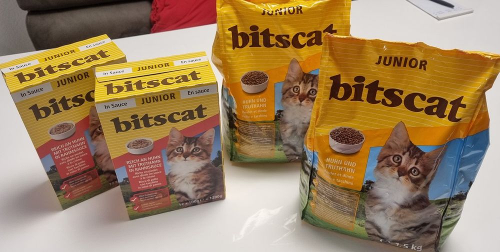 Katzenfutter bitscat junior (Neu und originalverpackt) in Bargen für ...