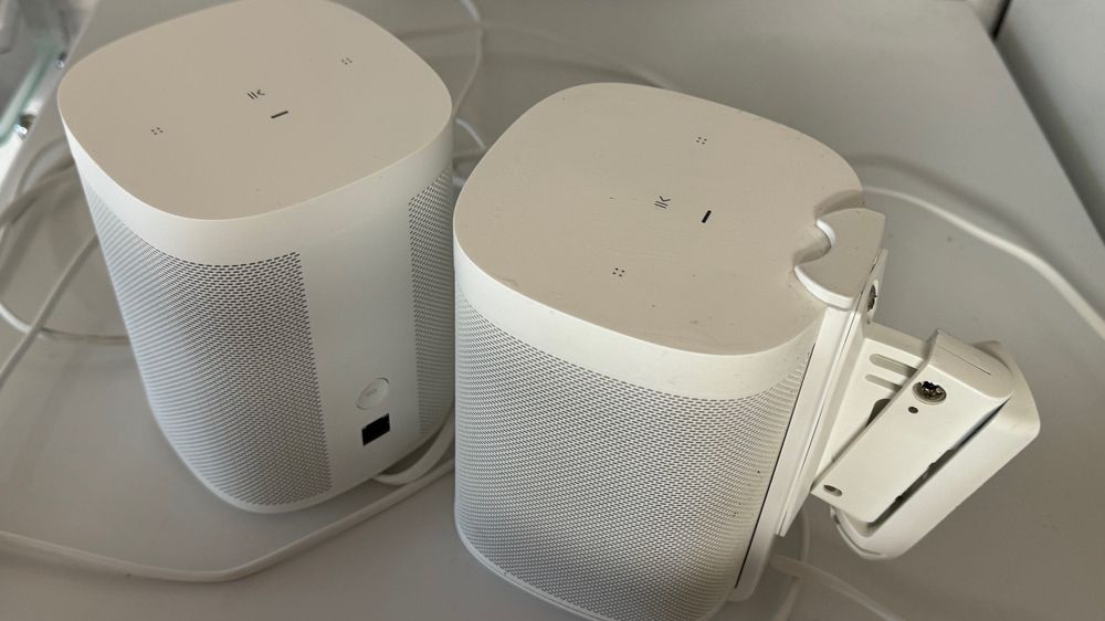 Sonos One SL paar weiss S22 mit Halter und S38 ohne | Kaufen auf Ricardo