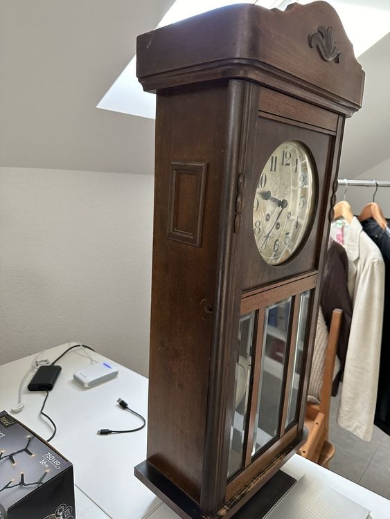 Gustav Becker RA Regulator Pendel Schlagwerk Wanduhr (Gebraucht) in Lampenberg für CHF 69 – nur ...