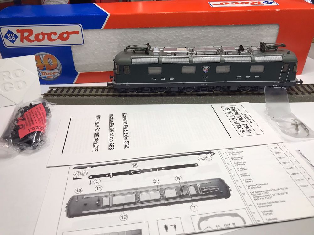 H0 Roco SBB Re 6/6 Art. 63730 Nr. 11621 | Kaufen auf Ricardo