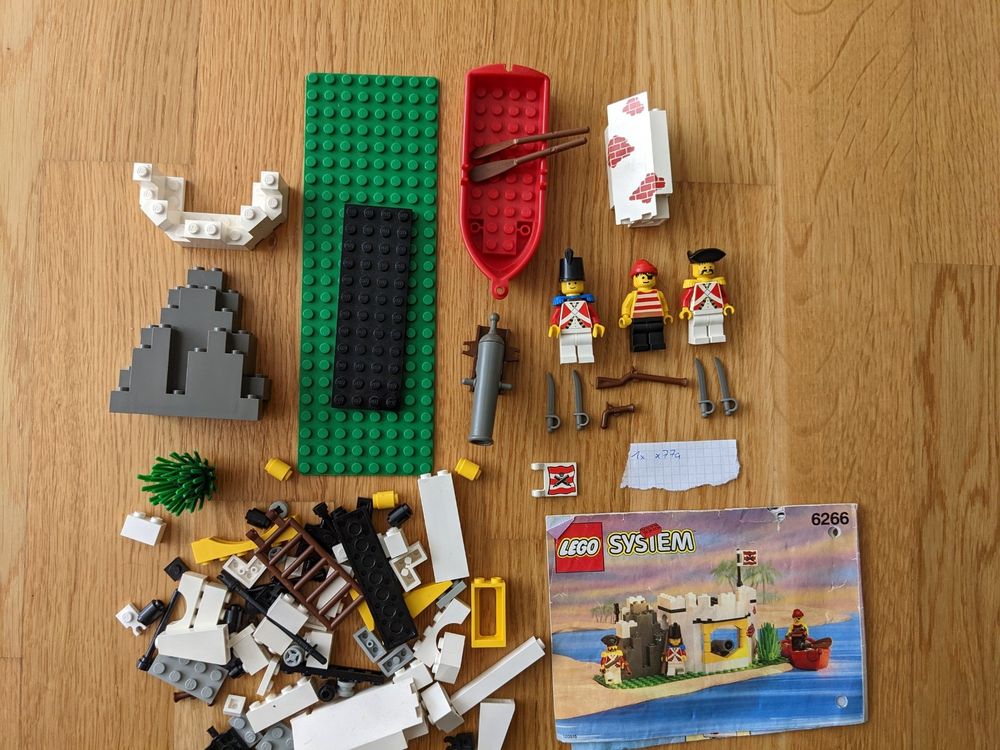 Lego Pirates I Imperial Cannon Cove 6266 ( 1993 ) (Gebraucht) in ...