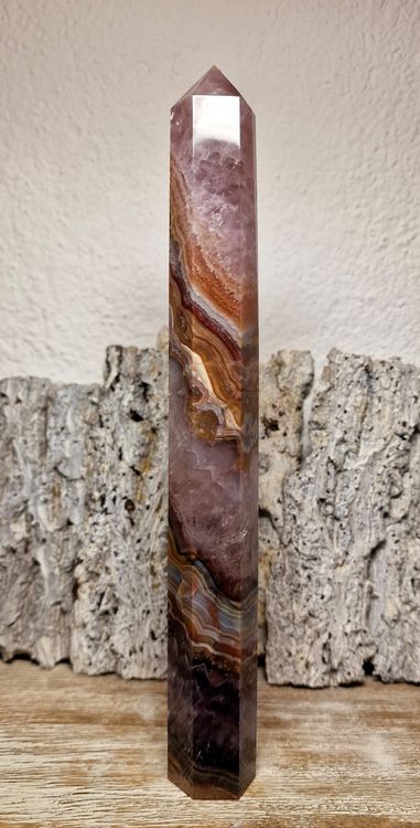 Grosse Amethyst-lace-Achat Spitze 27.5cm 505g (Neu (gemäss Beschreibung)) in Matzingen für CHF ...