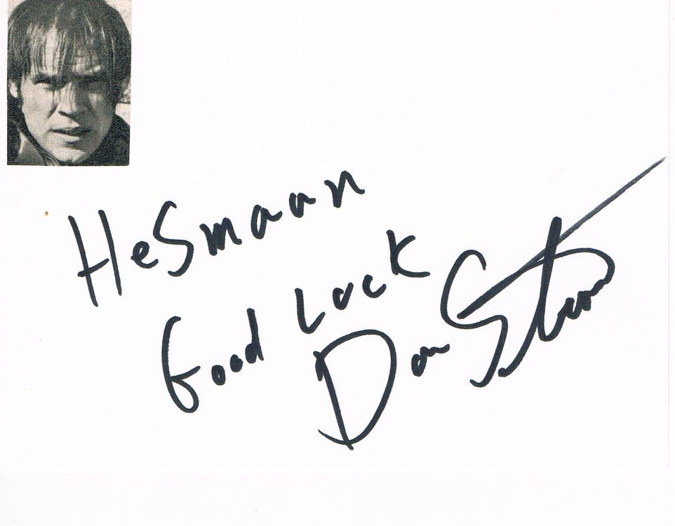 Don Stroud Autogramm signiert Karte 10x15cm (Gebraucht) in Bischofszell ...