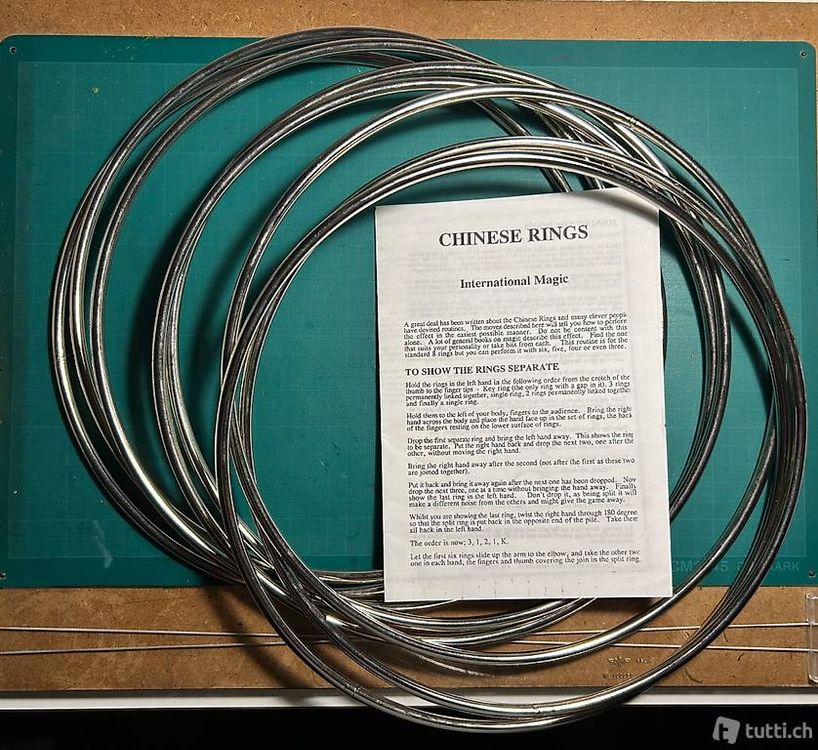 CHINESE LINKING RINGS (12 INCH, CHROME) (Gebraucht) in für CHF 25 – mit ...