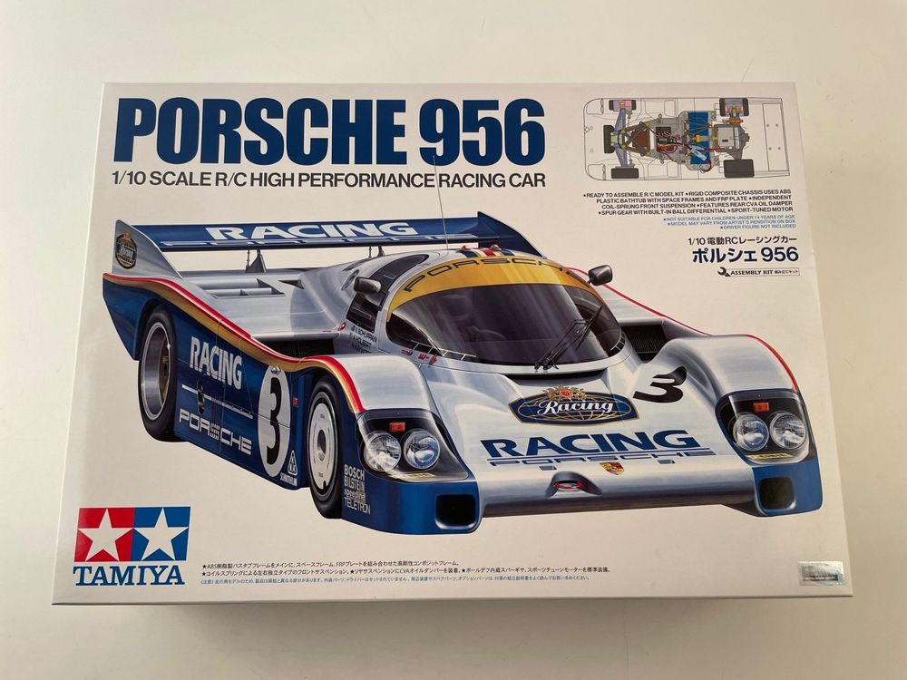 Tamiya 47508 Porsche 956 Gruppe C 2WD Bausatz (Neu und originalverpackt ...