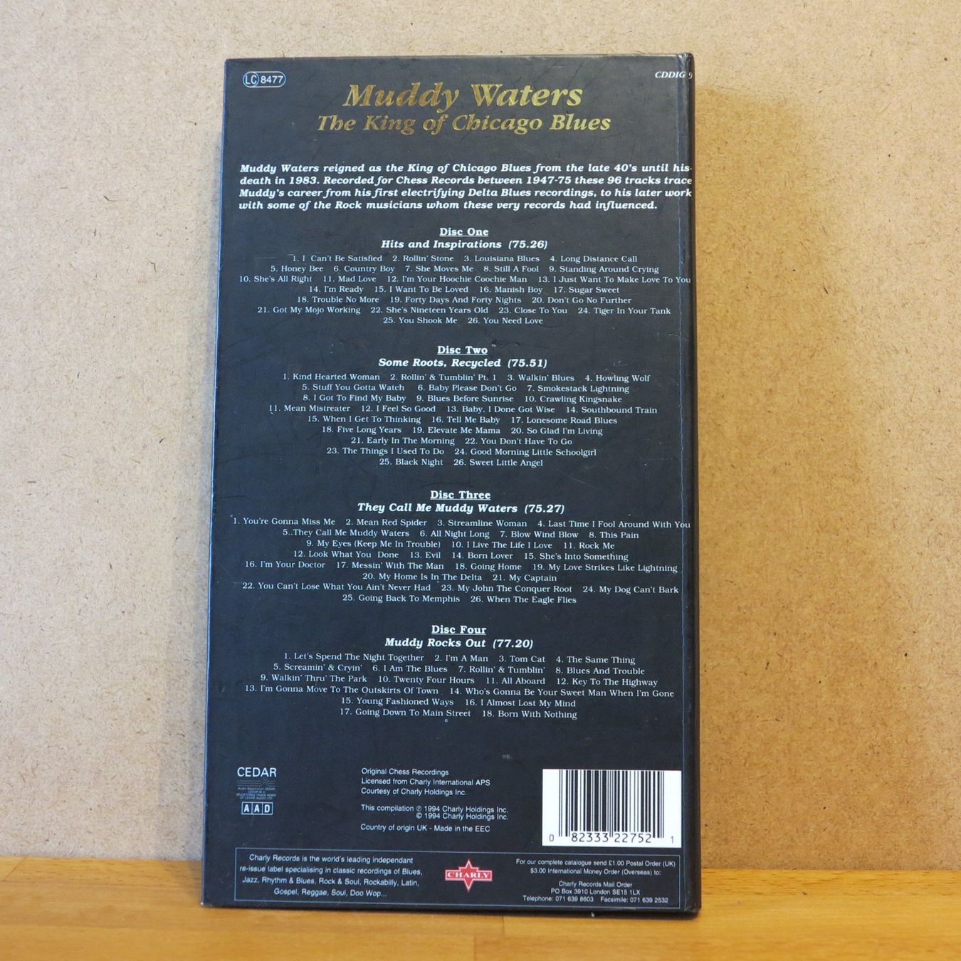 Muddy Waters- The King of Chicago Blues / 4 CDs (Gebraucht) in Zürich ...