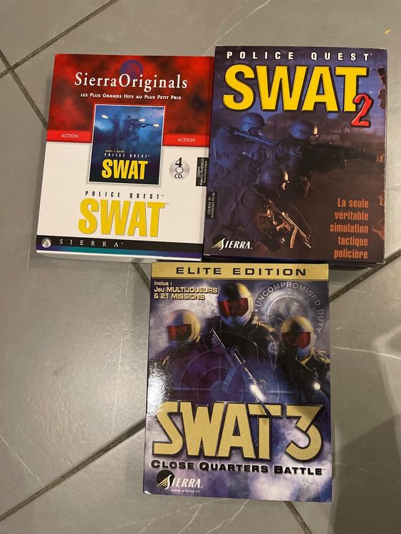Police Quest SWAT 1/2/3 Bundle (Gebraucht) in St-Légier für CHF 6 – mit Lieferung auf Ricardo kaufen