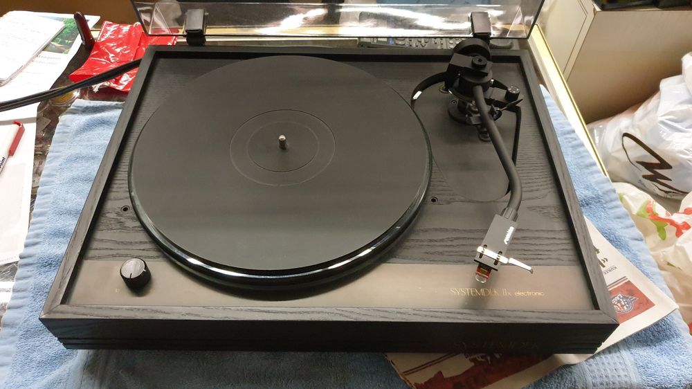 Plattenspieler Systemdeck mit UK Garrott P77 Tonzelle | Kaufen auf Ricardo