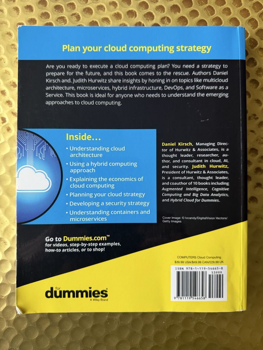 Cloud Computing for Dummies by Kirsch and Hurwitz (Gebraucht) in Zürich ...