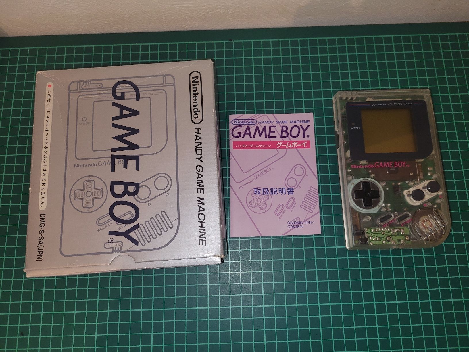 Rare Nintendo Game Boy - Clear Edition - In Box [in OVP] (Gebraucht) in ...